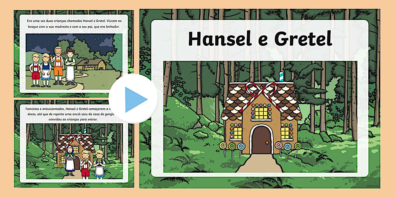 Hansel e Gretel - Apresentação em PowerPoint | Twinkl