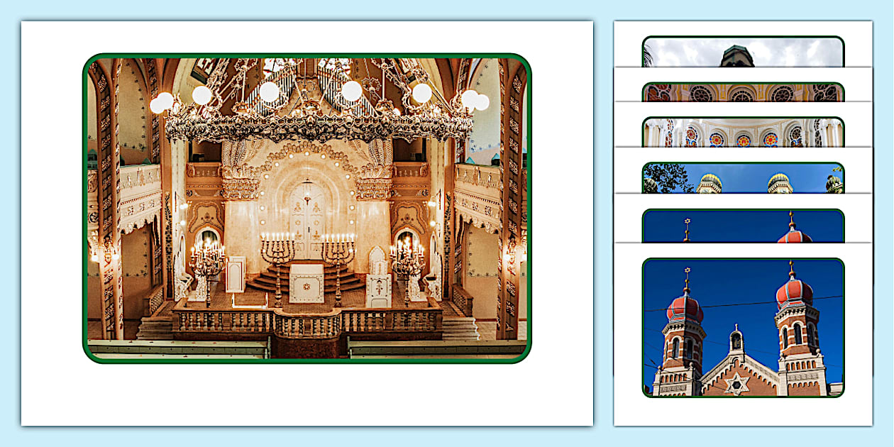 Jewish Temples - Synagogues Photo Pack (teacher made)