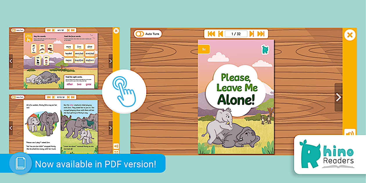 Level 5c Decodable Readers: Please, Leave Me Alone! - Twinkl