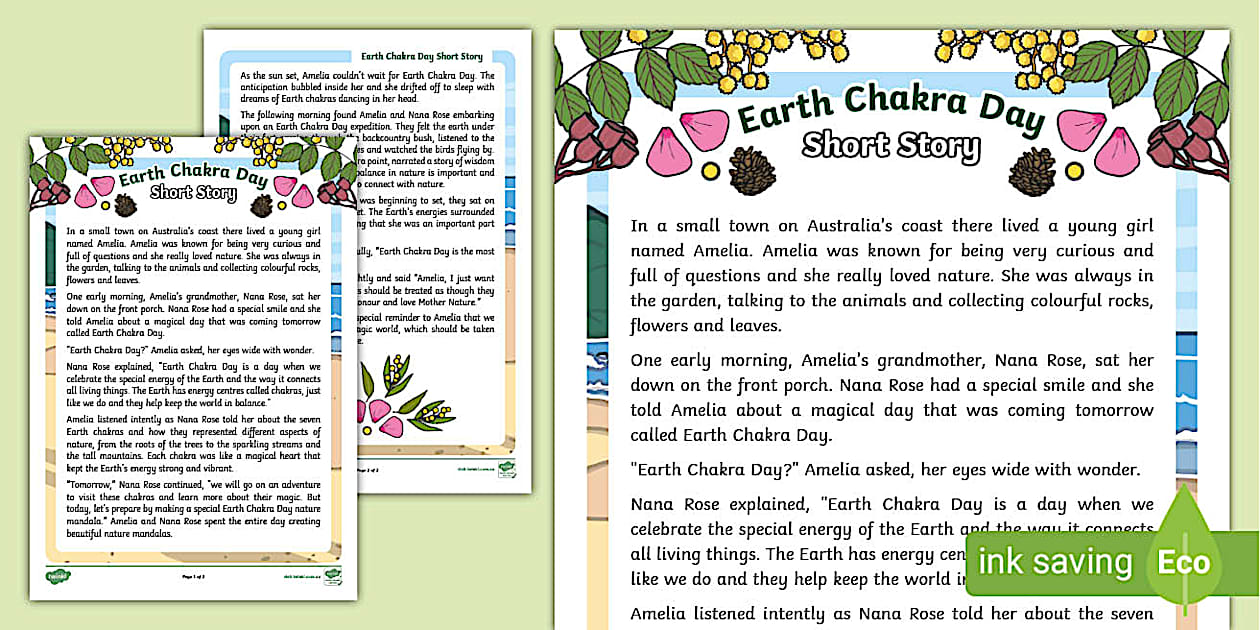 Earth Chakra Day Short Story (teacher made) - Twinkl