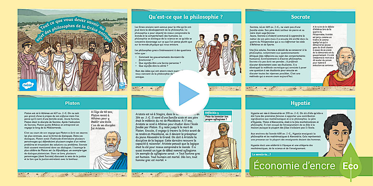 Tout ce que vous devez savoir au sujet des philosophes de la Grèce antique