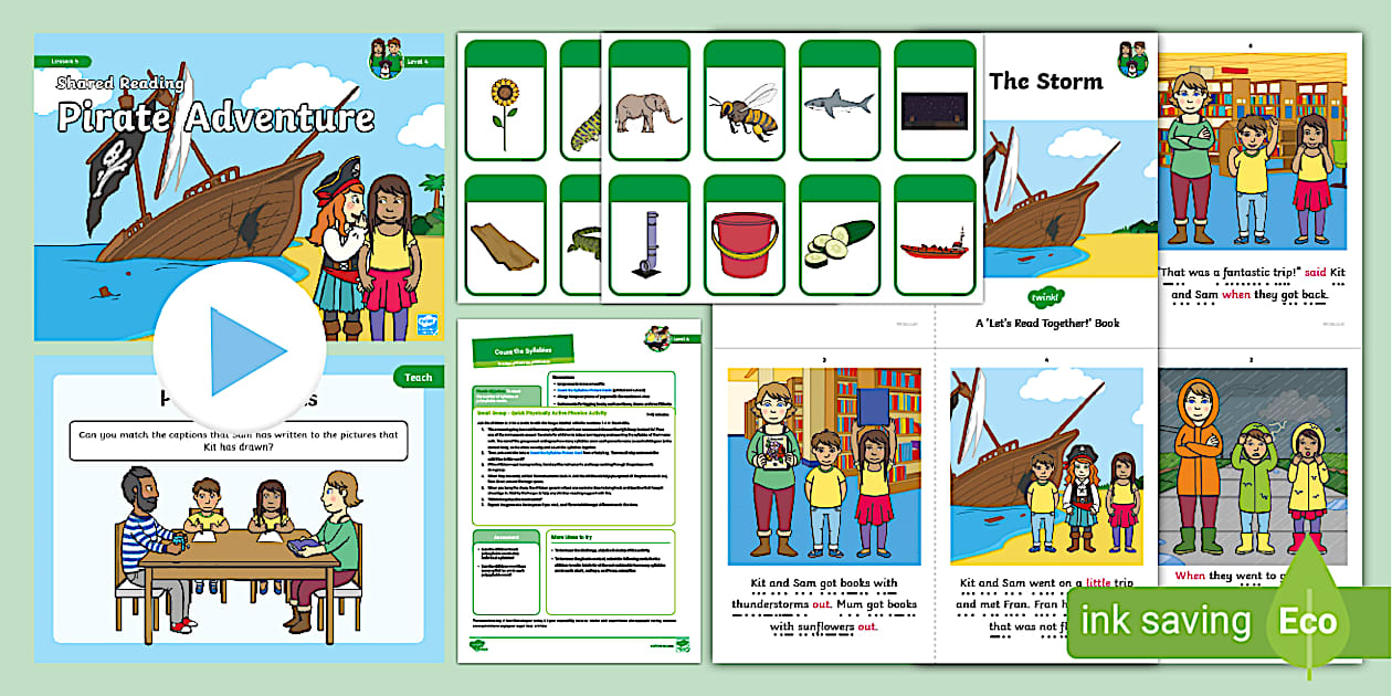 Shared Reading Polysyllabic Words - Primary Resources