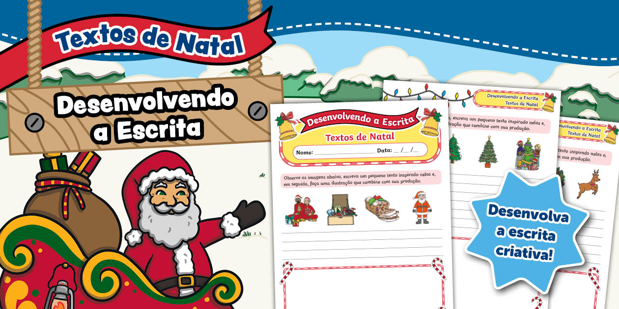 Desenvolvendo a Escrita: Textos de Natal