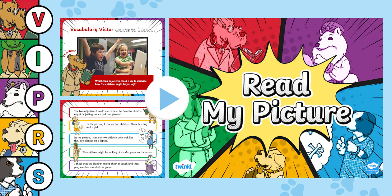 KS1 Guided Reading Picture Activity (teacher made) - Twinkl