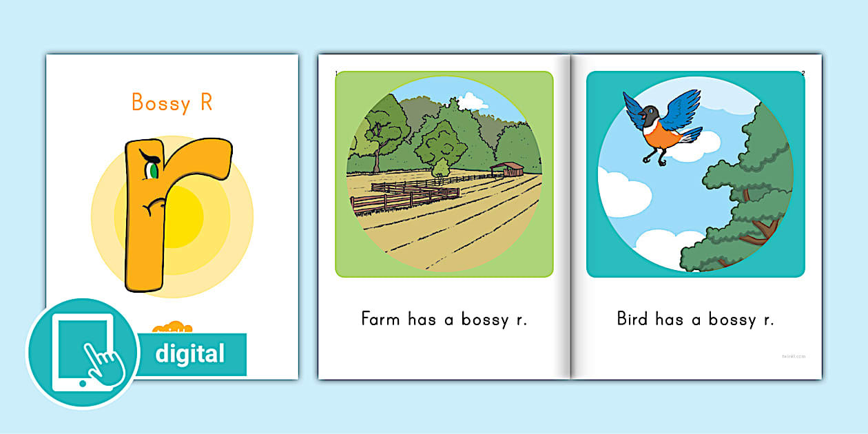 Bossy R Emergent Reader eBook - Twinkl