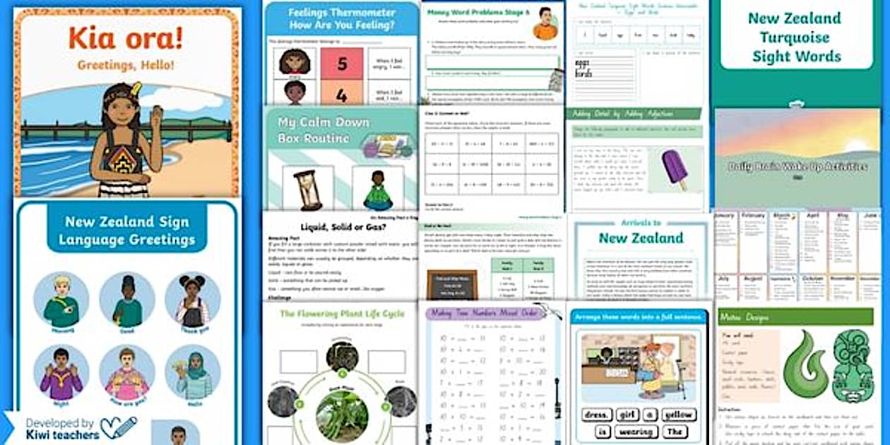 FREE! - New Zealand Educational Resources Taster Pack|Twinkl NZ