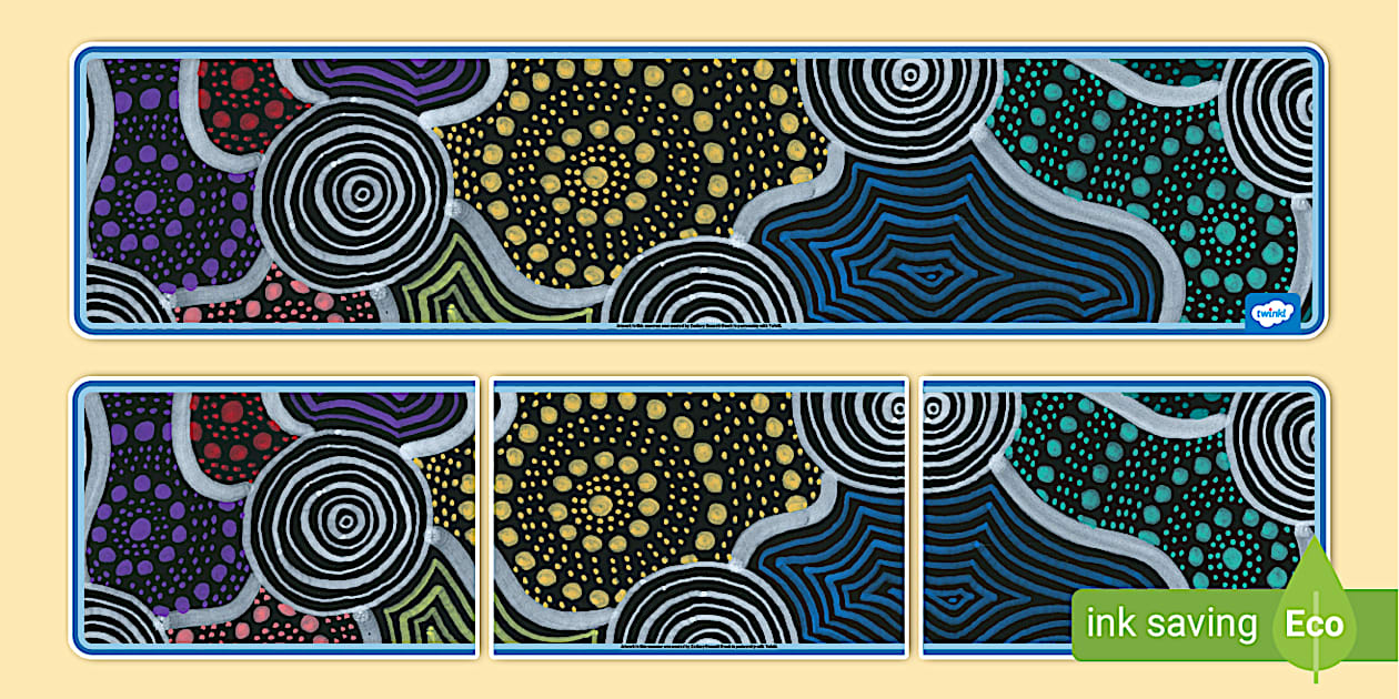 Editable Indigenous Art Banner | Twinkl - Twinkl