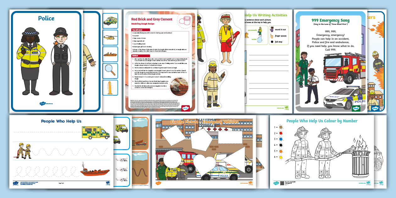EYFS People Who Help Us Resource Pack (Ages 3-5) | Twinkl