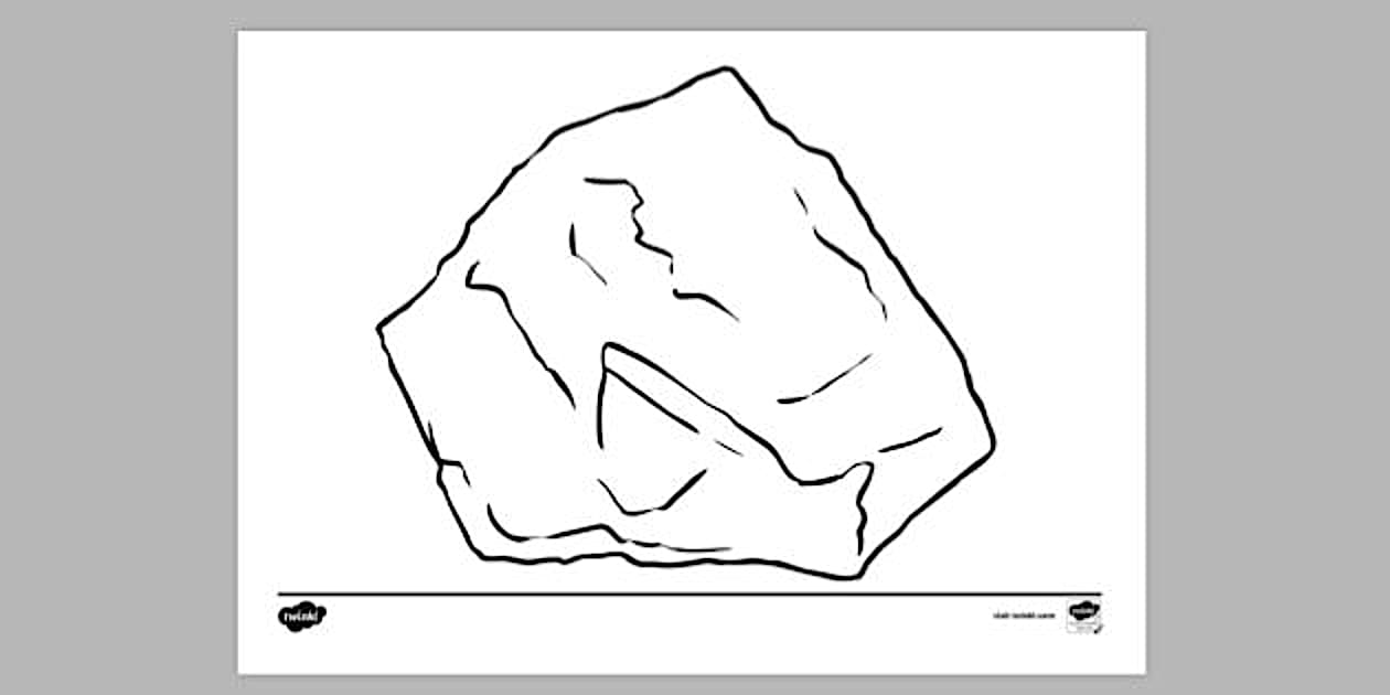 Lump of Coal Colouring | Colouring Sheets (teacher made)