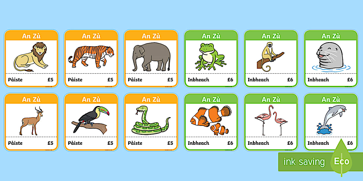 The Zoo Tickets (teacher made) - Twinkl