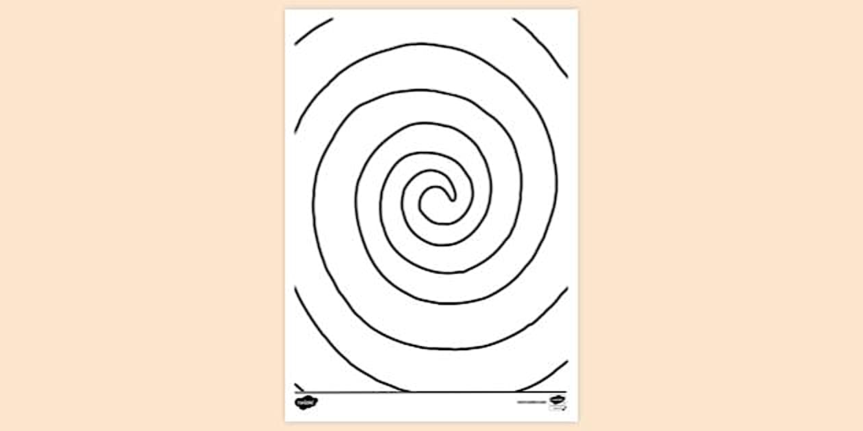 Swirl Colouring Sheet | Colouring Sheet (Teacher-Made)