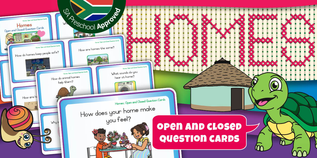 Preschool: Homes - Open and Closed Questions
