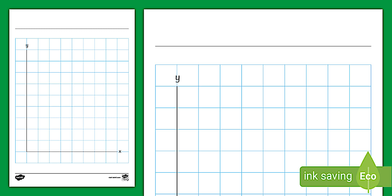 👉 Labelled Axes Line Graph Template (teacher made)