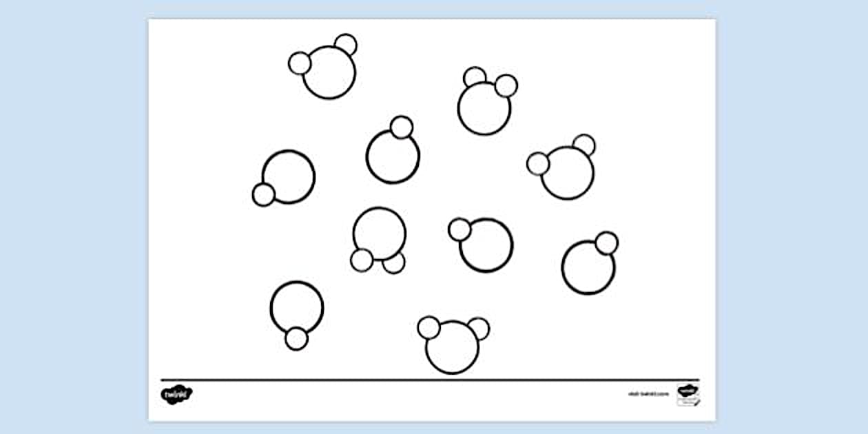 Particle Diagram Mixture Colouring | Colouring Sheets
