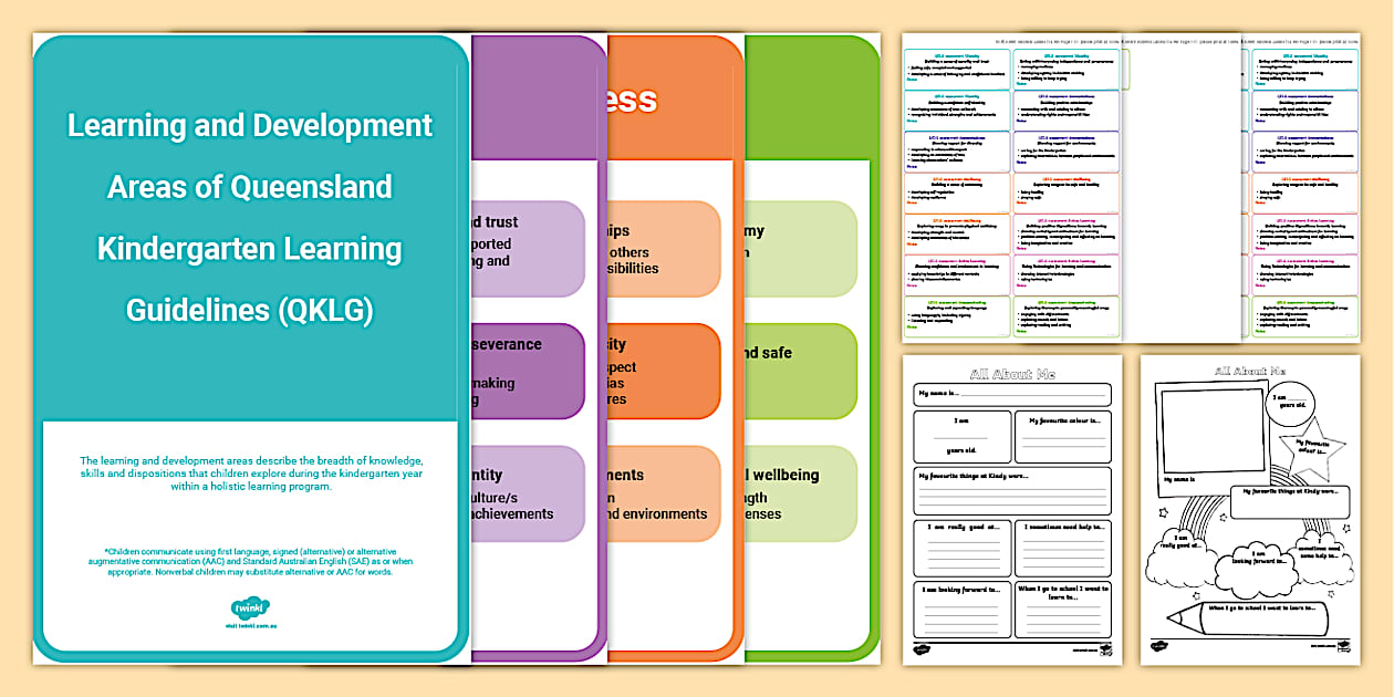 Queensland Kindergarten Learning Guidelines Resource Pack