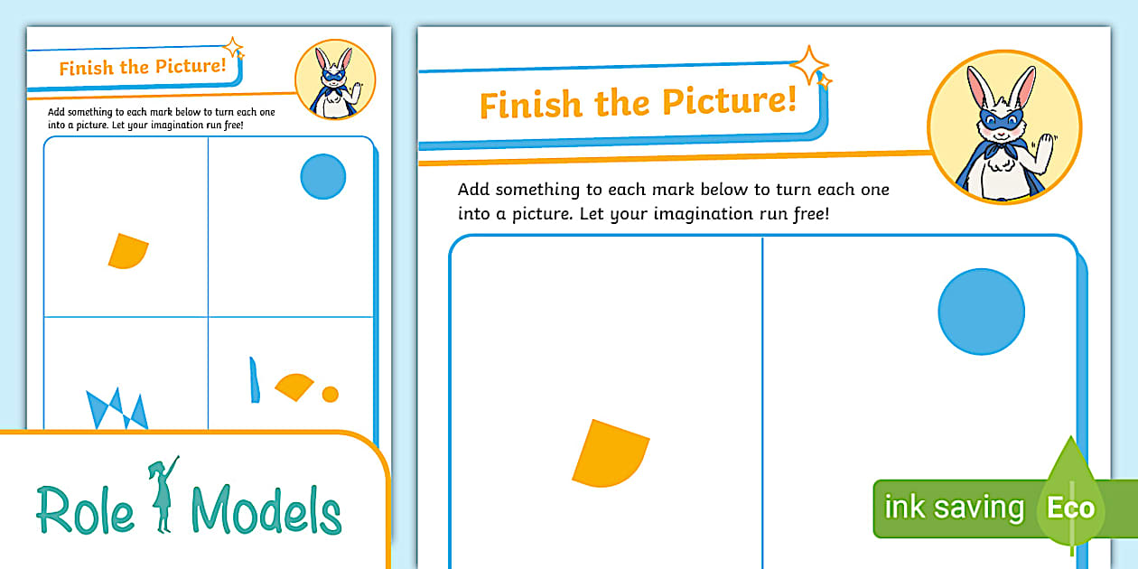 FREE! - Finish the Picture! (teacher made) - Twinkl