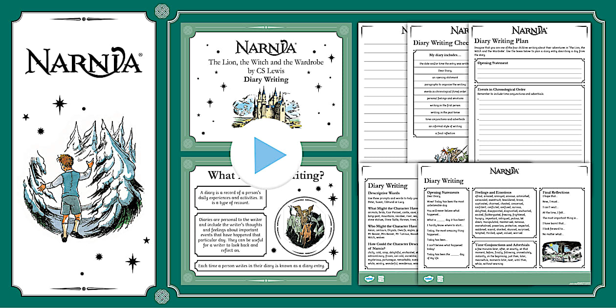‘The Lion, the Witch and the Wardrobe’ Diary Writing Pack