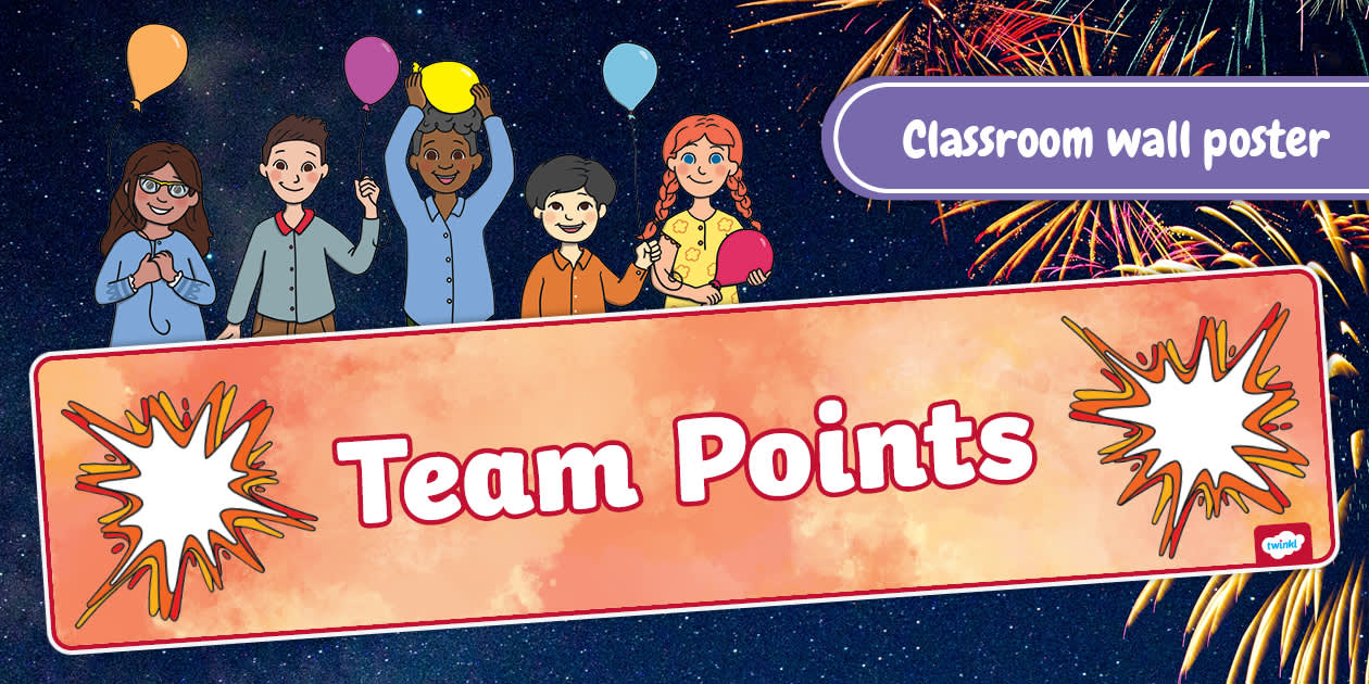 Team Points Display Banner
