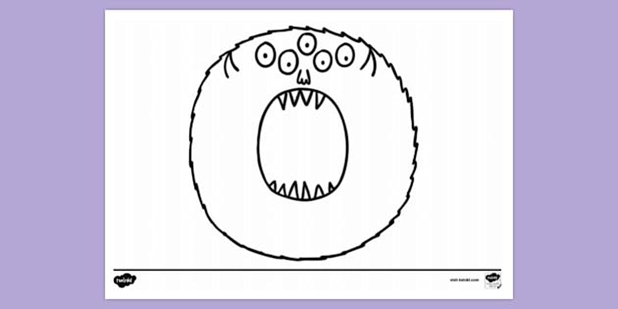 Letter 'o' Colouring | Colouring Sheets (teacher made)