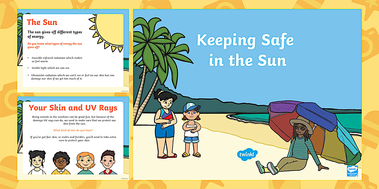 Sun Safety PowerPoint (teacher made) - Twinkl