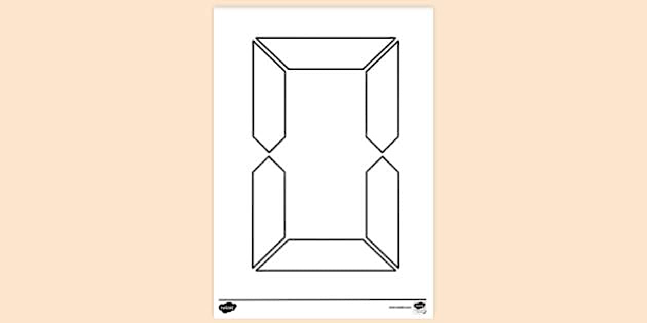 0 Colouring Page | Colouring Sheets (teacher made) - Twinkl