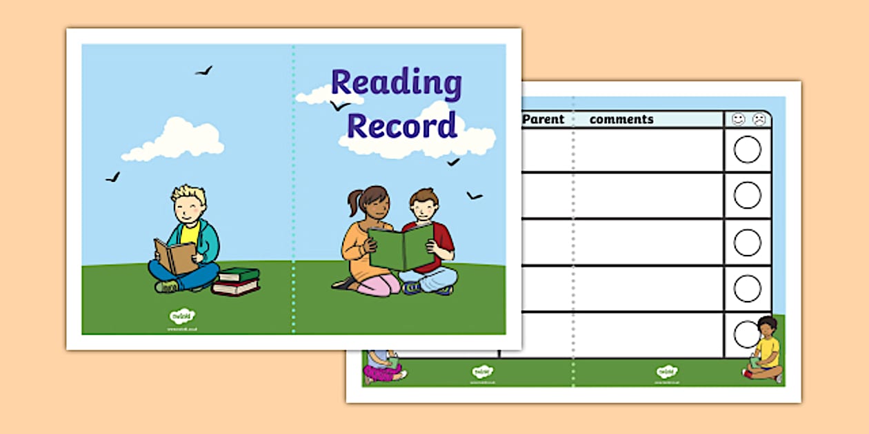 Reading Record Sheet | Twinkl Resources (teacher made)