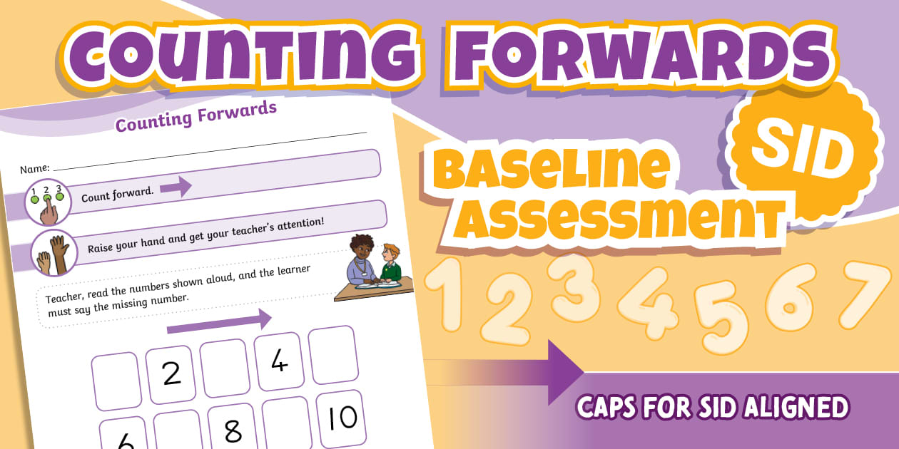 Foundation Phase - Mathematics - Counting Forwards - Baseline ...