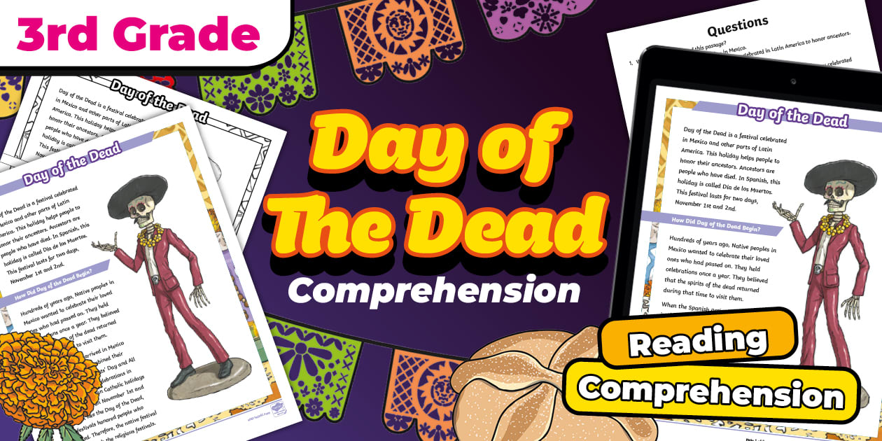 Day of the Dead Reading Comprehension | Twinkl USA - Twinkl