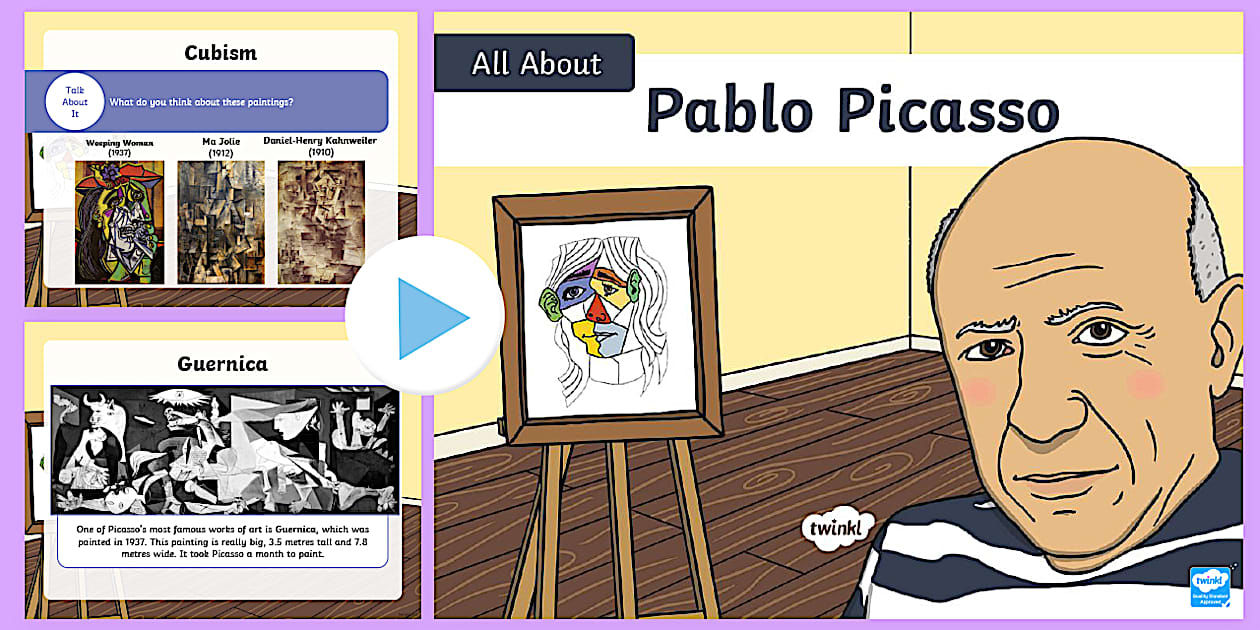 Pablo Picasso KS1 PowerPoint - Primary Art Resources