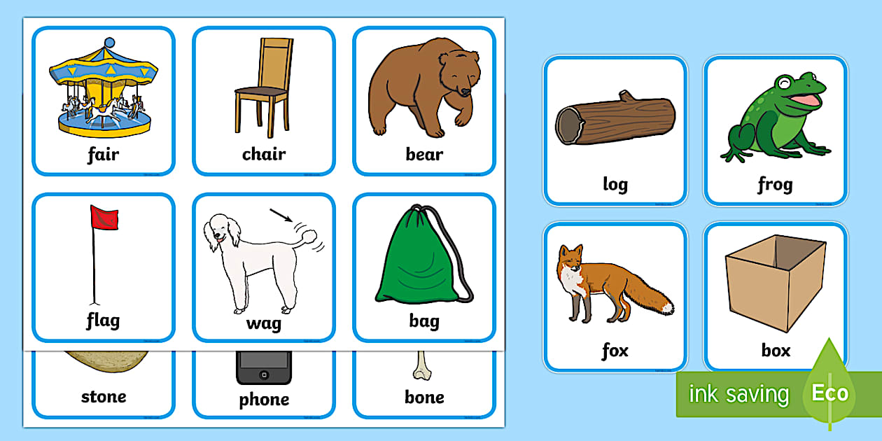 Rhyming Pairs Picture Cards | Primary Resources - Twinkl