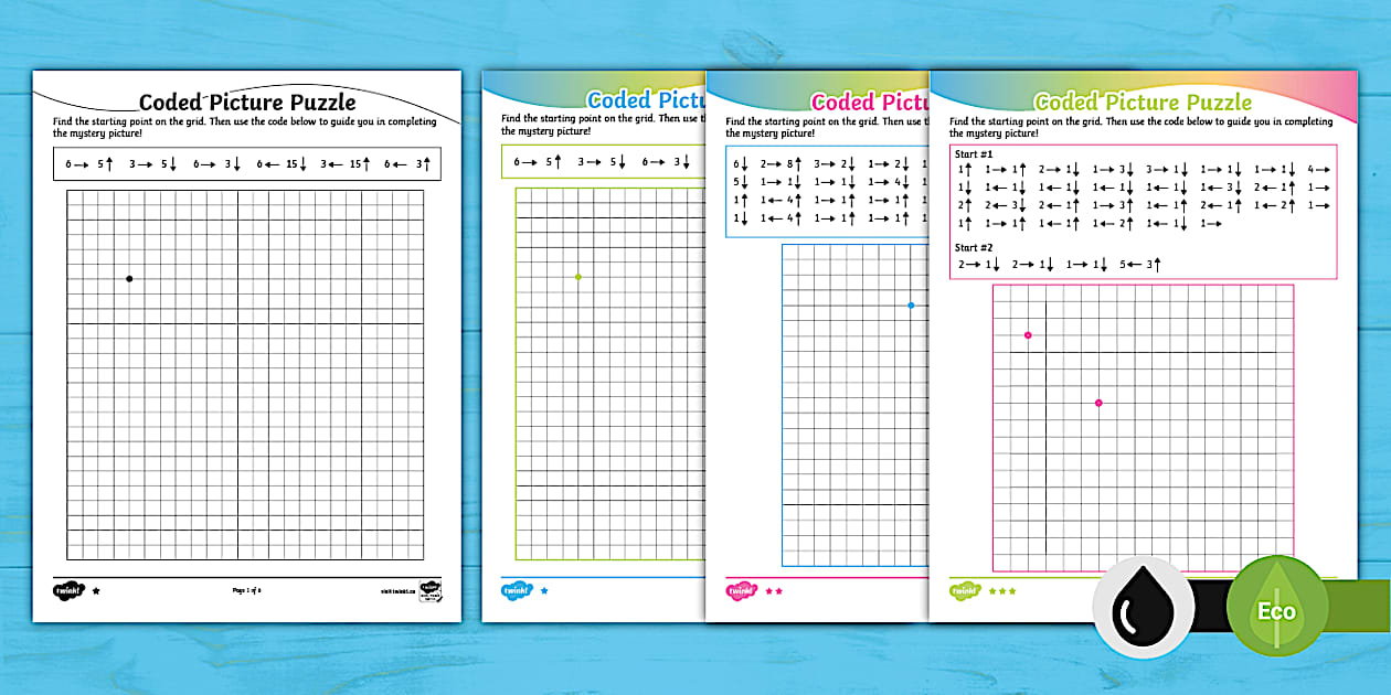 Easter-Themed Mystery Coded Pictures (teacher made) - Twinkl Easter-Themed Mystery Coded Pictures (teacher made) - Twinkl