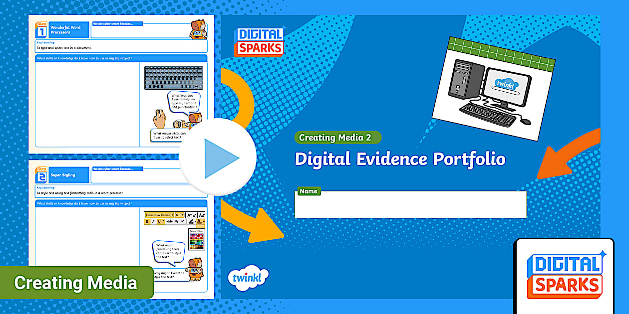 Digital Sparks: Creating Media 2: Evidence Portfolio