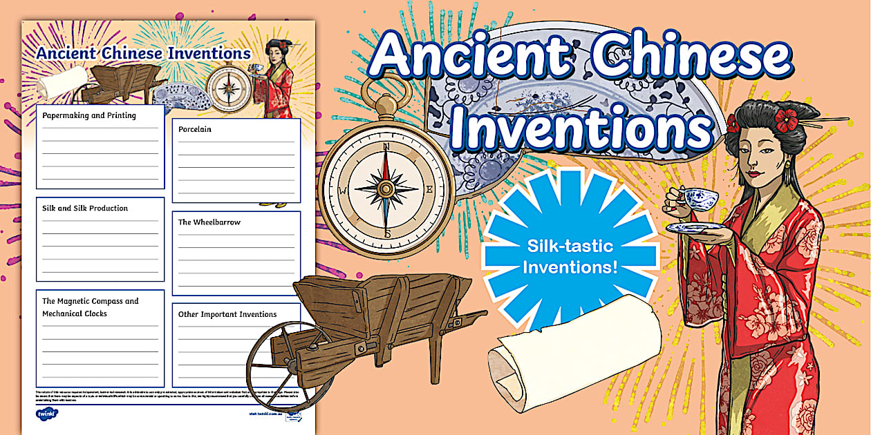 Ancient Chinese Inventions Fact File Template