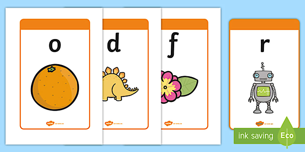 Cursive Phase 2 Mnemonic Flash Cards (A4) (teacher made)