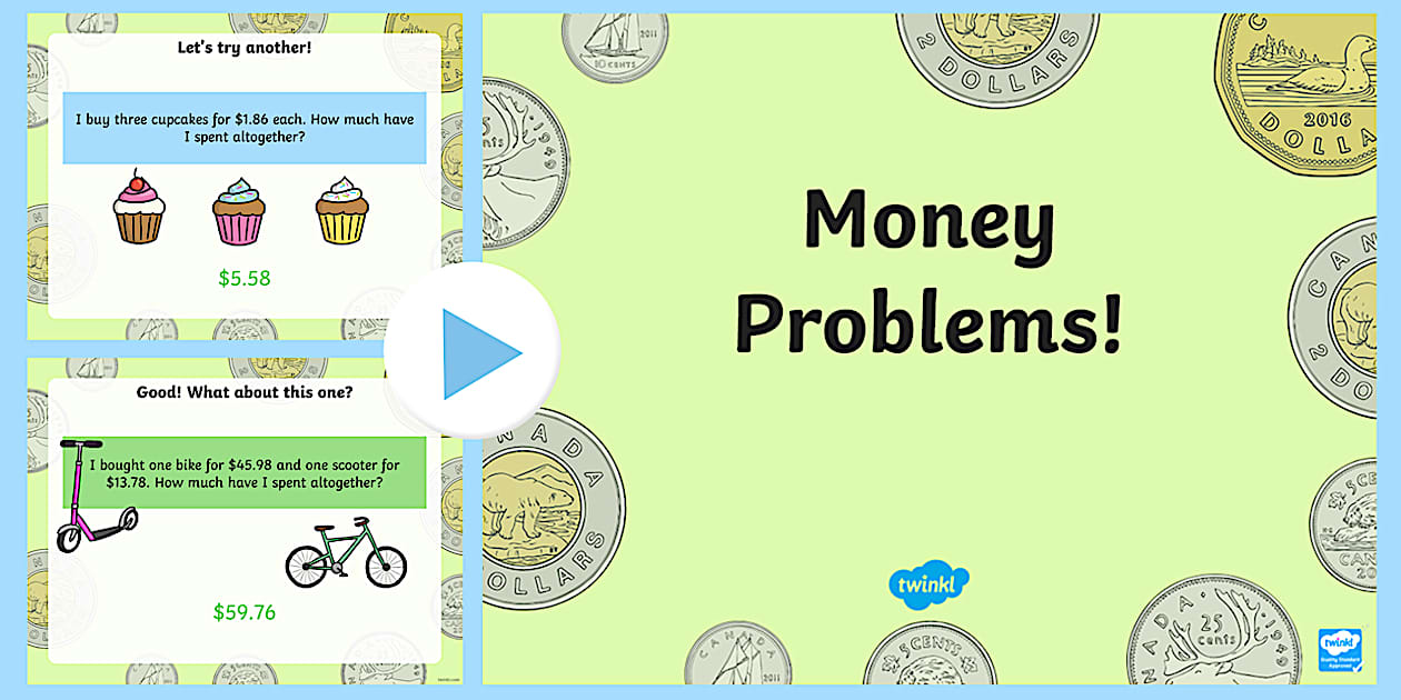 Money Problems PowerPoint - Twinkl