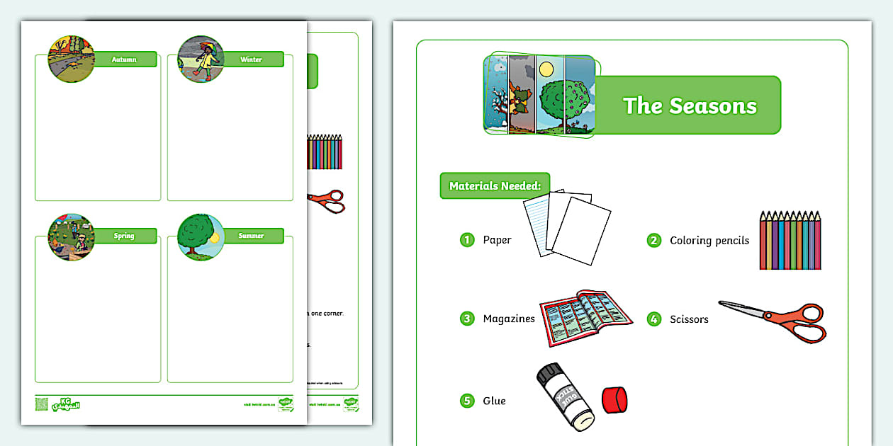 Seasons Activity (Hecho por educadores) - Twinkl