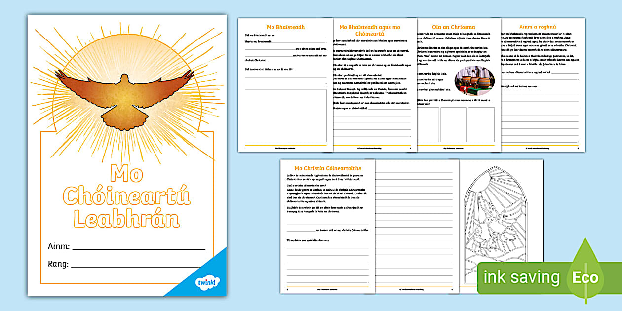 Mo Chóineartú Leabhrán (Teacher-Made) - Twinkl