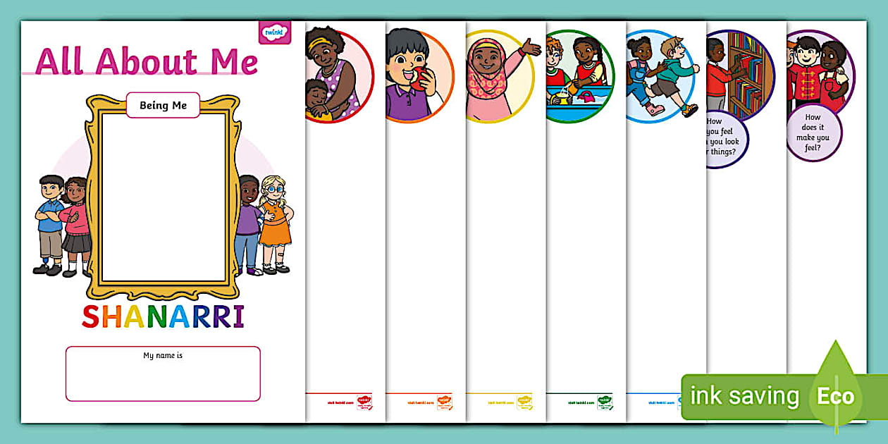 All About Me Being Me Activity Booklet - Twinkl