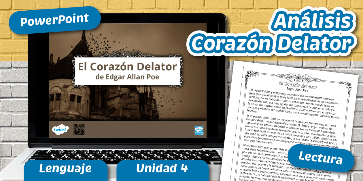 Análisis Literario | Edgar Allan Poe | Powerpoint | 7°