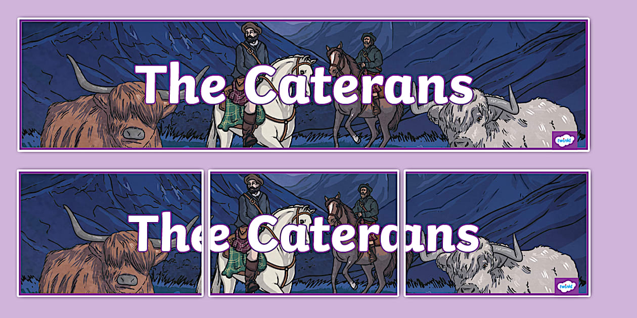 The Caterans Display Banner (Teacher-Made) - Twinkl