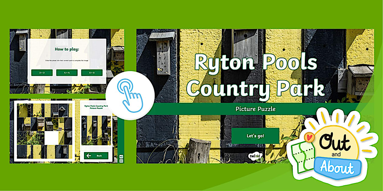 Ryton Pools Country Park Picture Puzzle - Twinkl