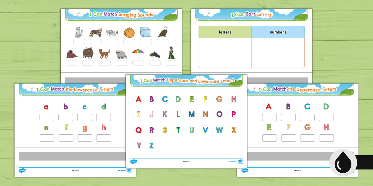 Alphabet Adapted Work Activities