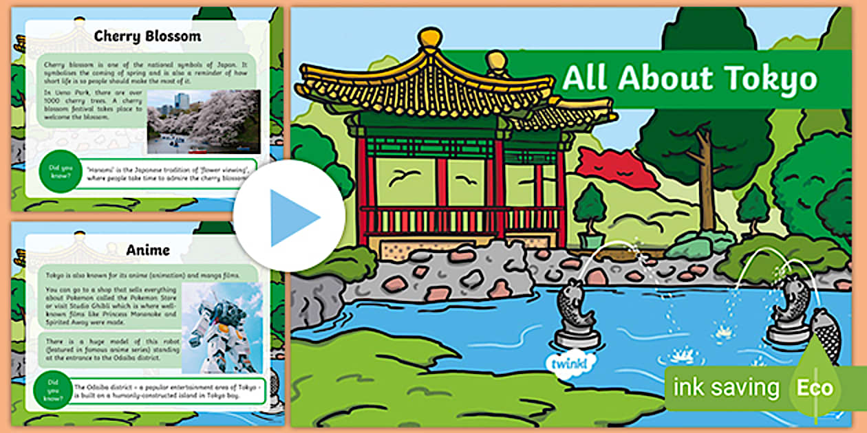 KS1 All About Tokyo PowerPoint (teacher made) - Twinkl
