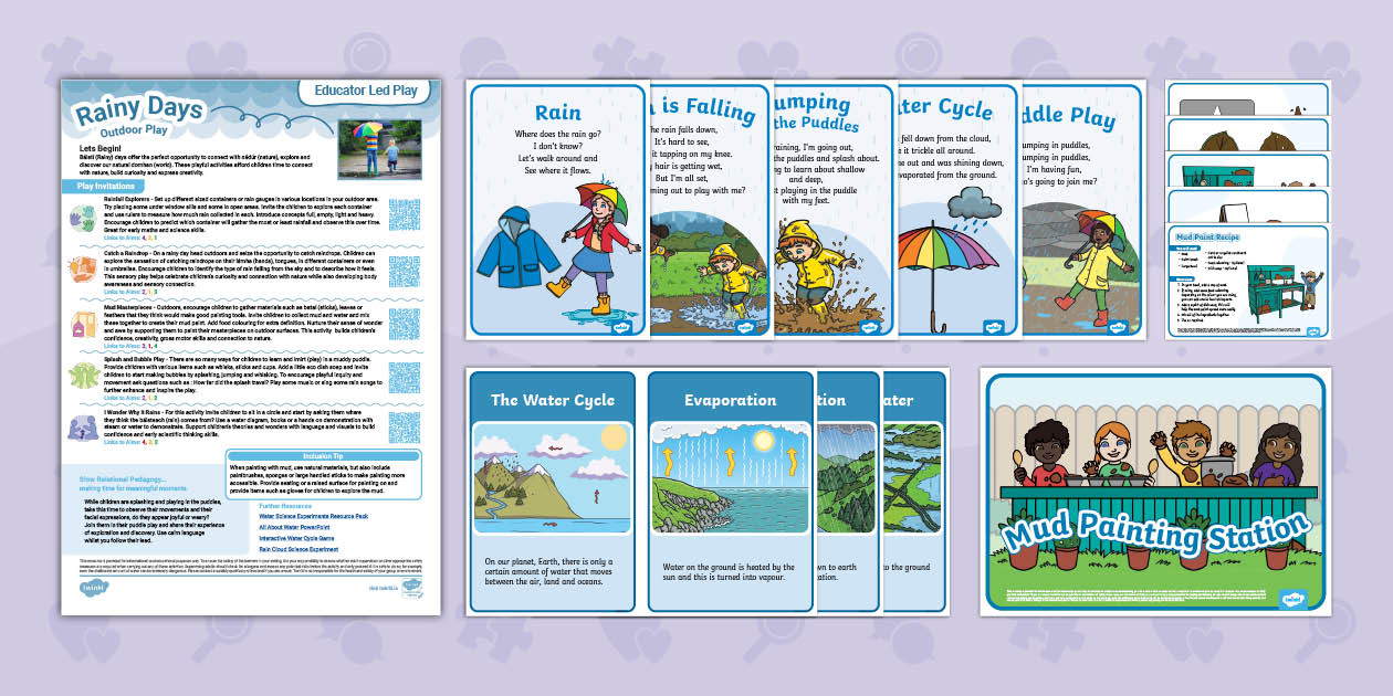 Outdoor Play on Rainy Days