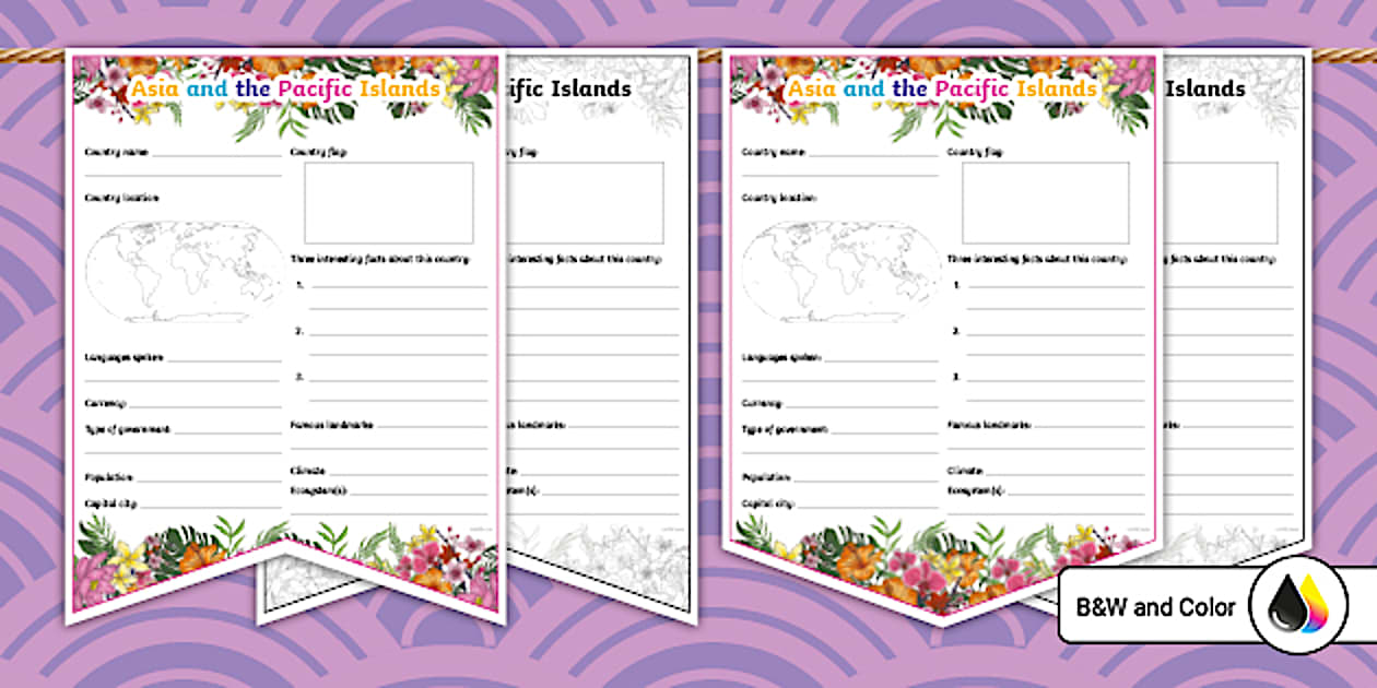 Asia and Pacific Islands Research Activity | Twinkl USA