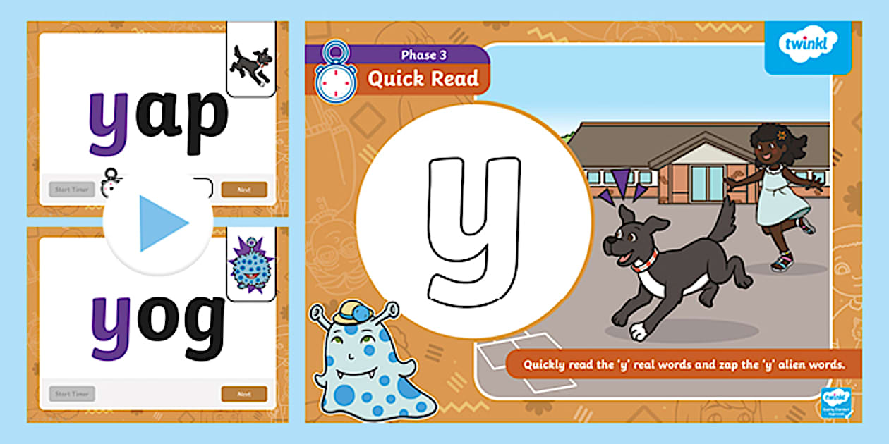 Phase 3 Quick Read y PowerPoint - Twinkl