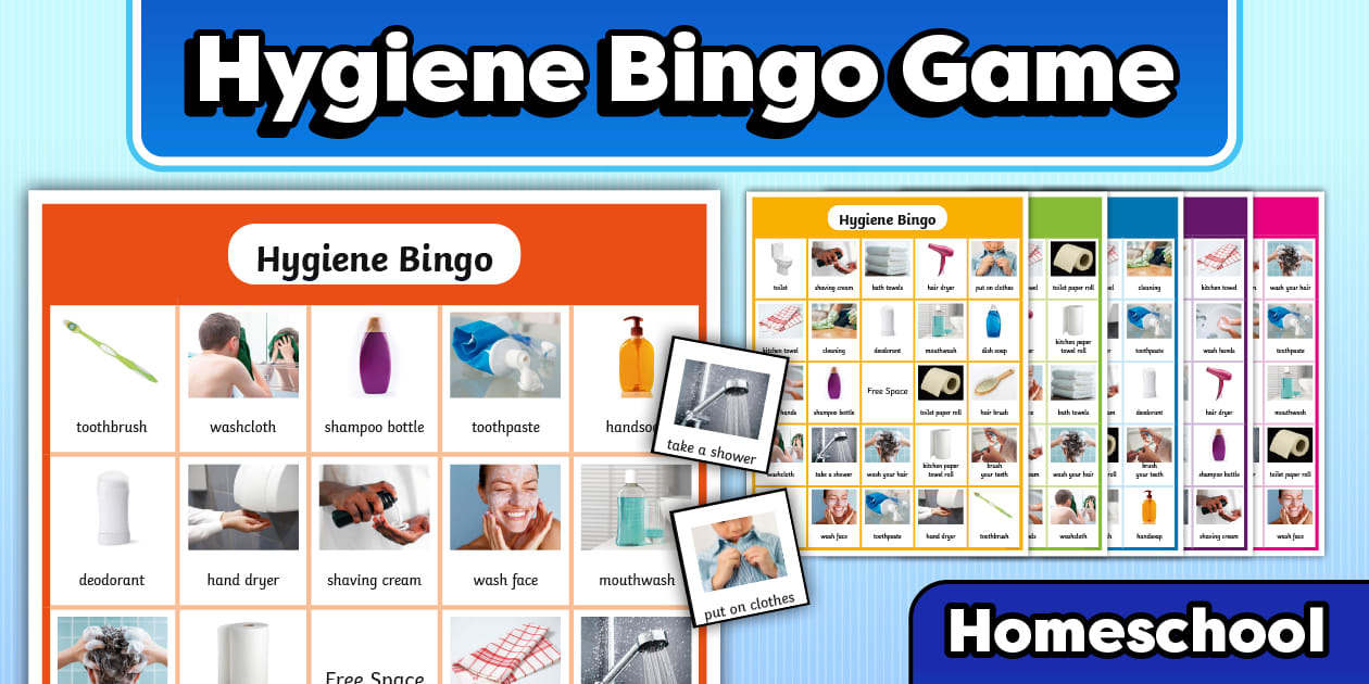 Hygiene Bingo Game