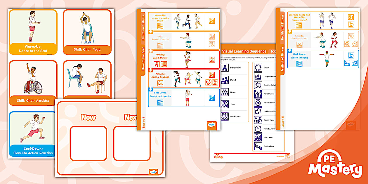 PE Mastery: Year 7 Health and Fitness Inclusive Support Pack