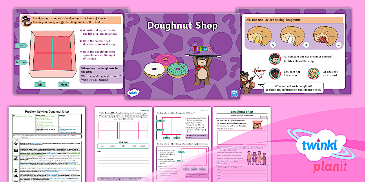 👉 Y2 Reasoning Logically Planit Maths Lesson 1 - Twinkl