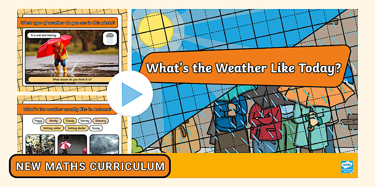What's the Weather Like Today? PowerPoint - Twinkl